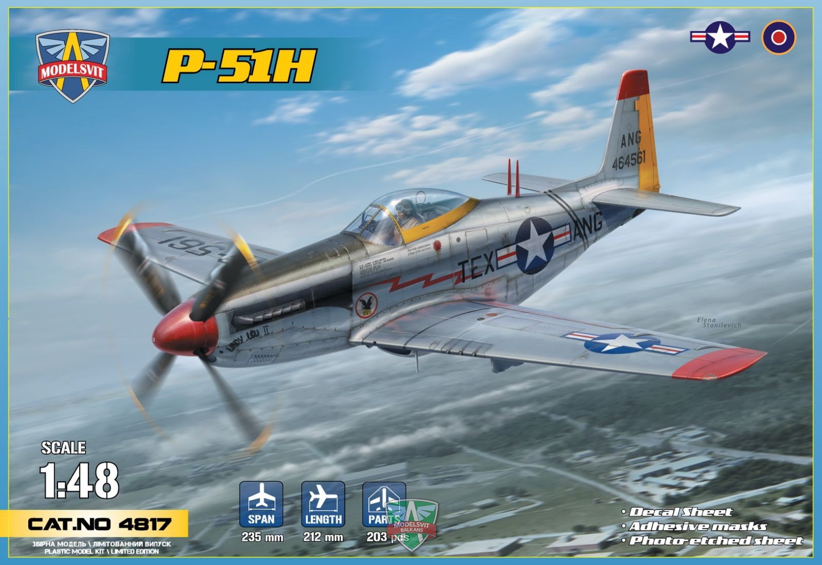 P-51H Mustang - ModelSvit official web-shop