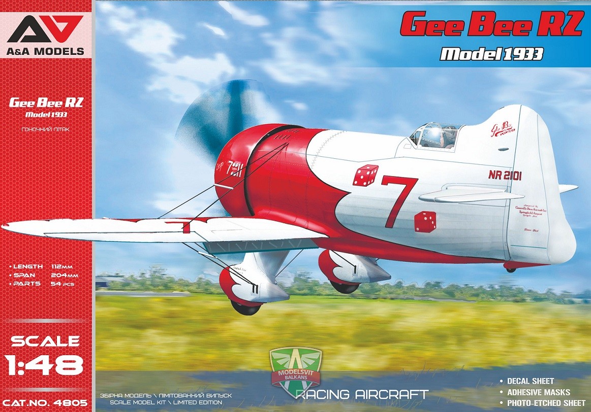 Gee Bee R2 (1933 release) - ModelSvit official web-shop