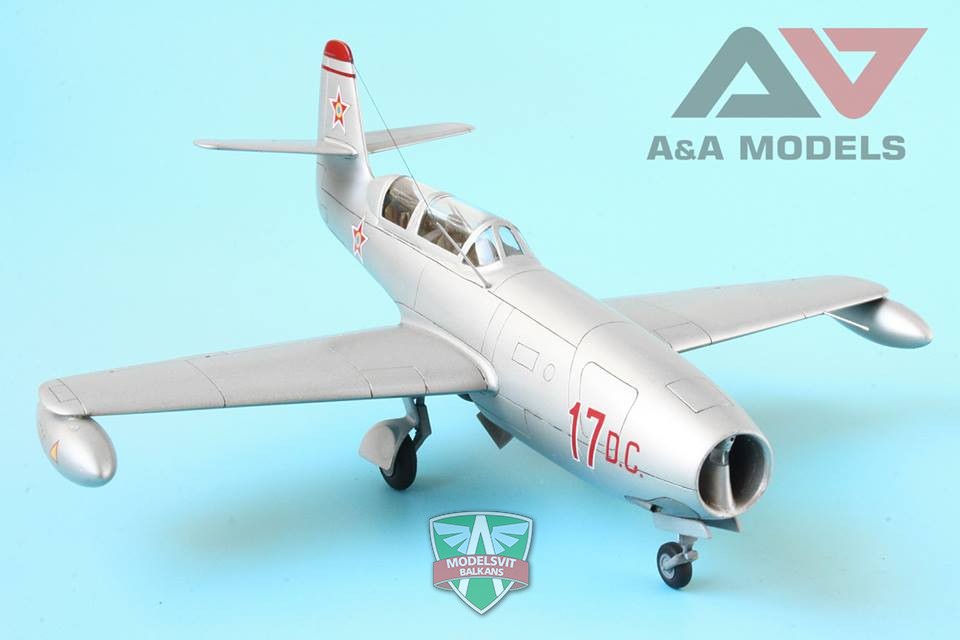 Yak-23 DC training fighter - ModelSvit official web-shop