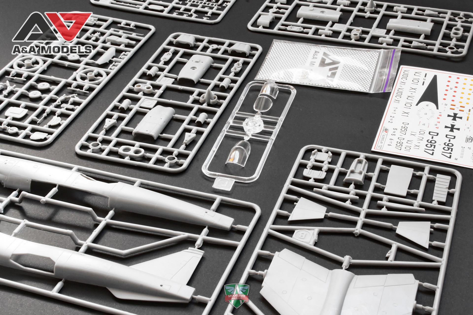 VJ 101C-X1 Supersonic-capable VTOL fighter - ModelSvit official web-shop