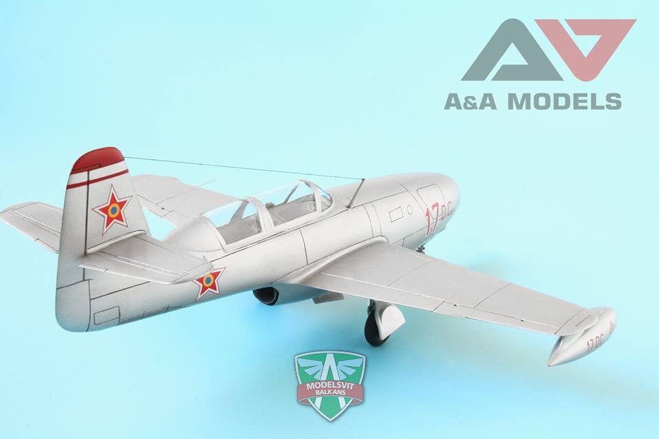 Yak-23 DC training fighter - ModelSvit official web-shop